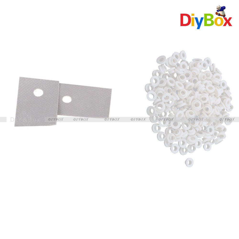 TO-220 Plastic Washer Insulation Transistor Circle/Pad Silicone ...