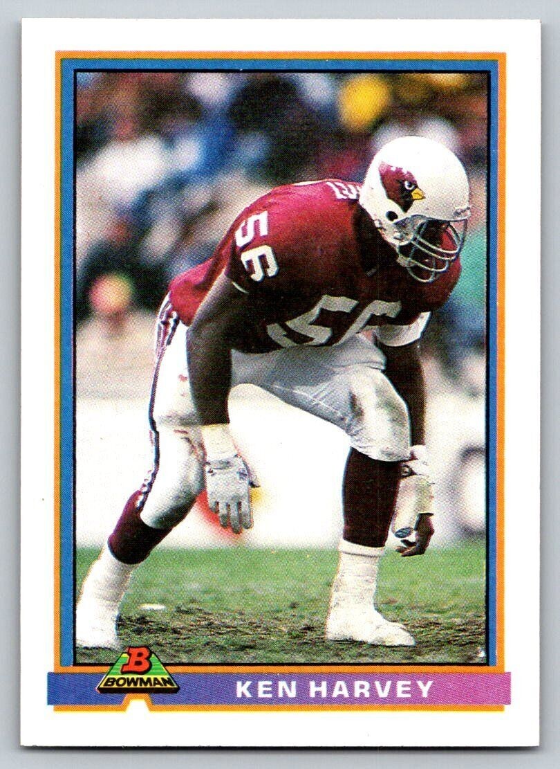 1991 Bowman #419 Ken Harvey Phoenix Cardinals | eBay
