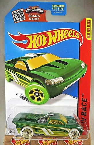 2015 Hot Wheels #169 HW Race-Night Storm BEDLAM Green wGlow inDark ...