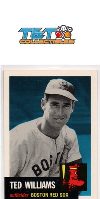 Ted Williams 1991 Topps Archives 1953 #319 Boston Red Sox 10a | eBay