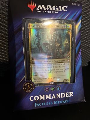 Magic: The Gathering Commander 2019 Faceless Menace Deck 630509892563 ...