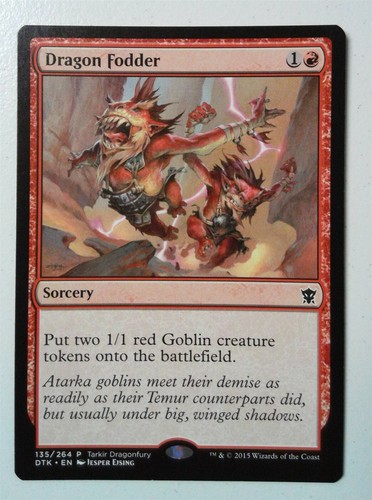 Dragon Fodder Magic MtG x1 Tarkir Dragonfury SP | eBay