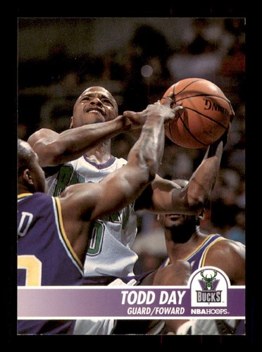 1994 Basketball Hoops Todd Day Milwaukee Bucks #118 | eBay