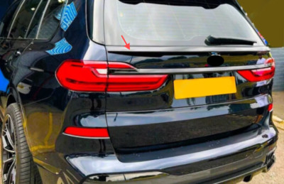 ABS Rear Trunk Middle Spoiler Wing Lip For 2019-2024 BMW X7 G07 Glossy ...
