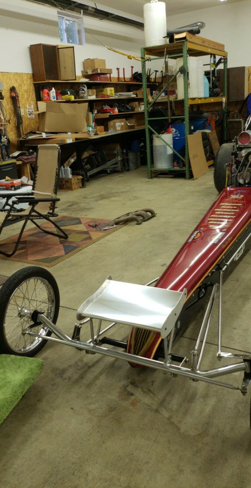 Dragster Front/Rear Wing Build Your Own Wing 4 Spars Air Shark Spar W ...