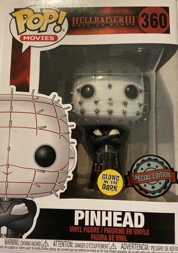 Hellraiser - Pinhead Glow in the Dark Pop! Vinyl Figure No: 360 | eBay ...
