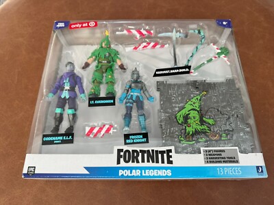 Fortnite Polar Legends 13 piece Figures Set Target Exclusive Trio Mode ...