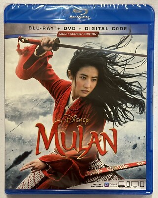 Mulan (Blu-Ray, DVD, & Digital Code) Brand New & Sealed *Free Shipping ...