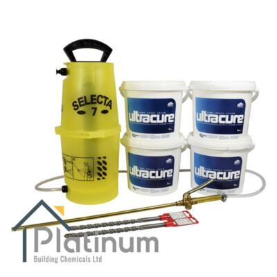 Ultracure Damp Proof Cream Kit (4 x 3L Kit) | DPC Course Injection ...