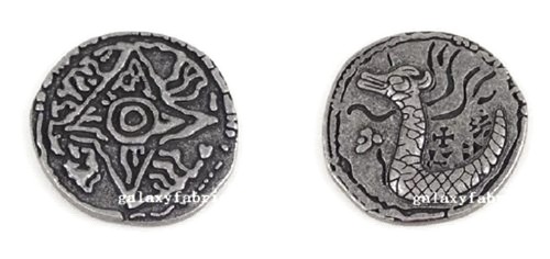 Babylonian CURSED COIN serpent god Tiama wishing well Supernatural | eBay