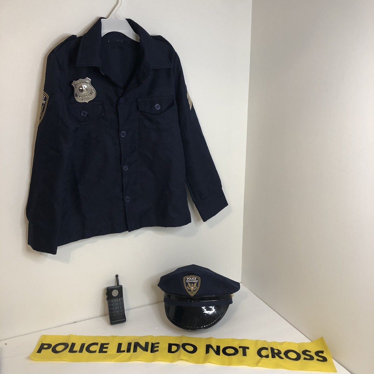 Police Uniform Shirt Costume