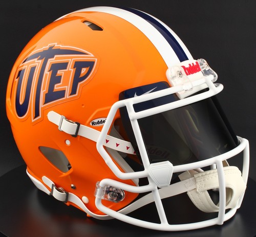 TEXAS-EL PASO UTEP MINERS NCAA Riddell Speed Full Size AUTHENTIC ...