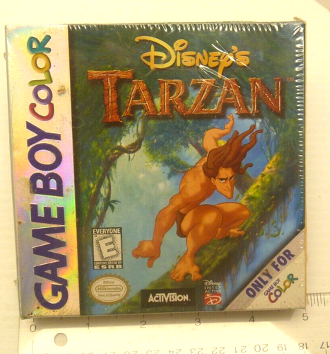 Disney's Tarzan (Nintendo Game Boy Color, 1999) Brand New Sealed ...