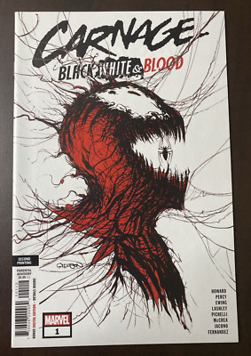 Carnage Black White & Blood #1 - Patrick Gleason Webhead 2nd Print ...