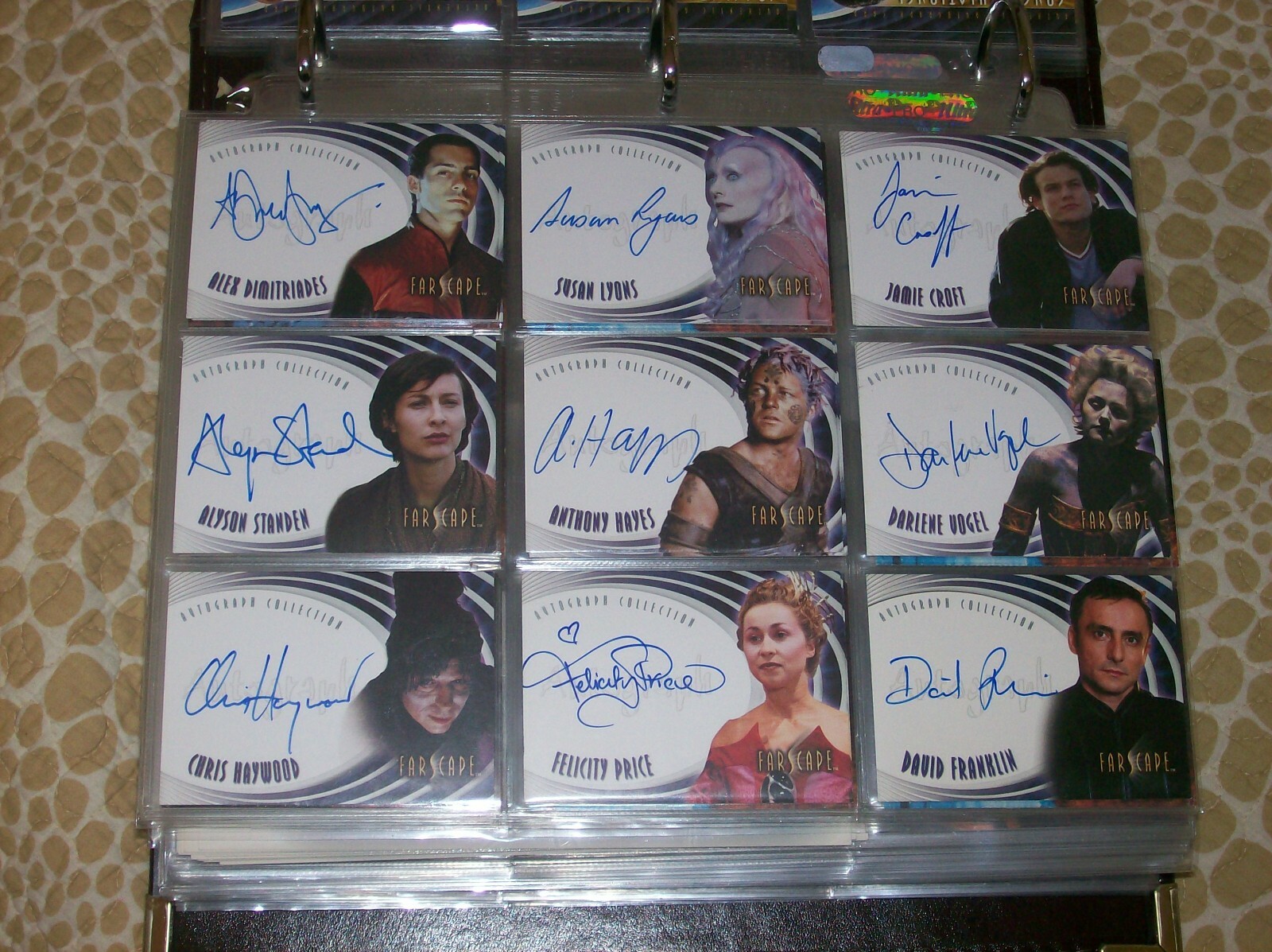 FARSCAPE: Autograph: A 62 Alyson Standen as Ennixx | eBay