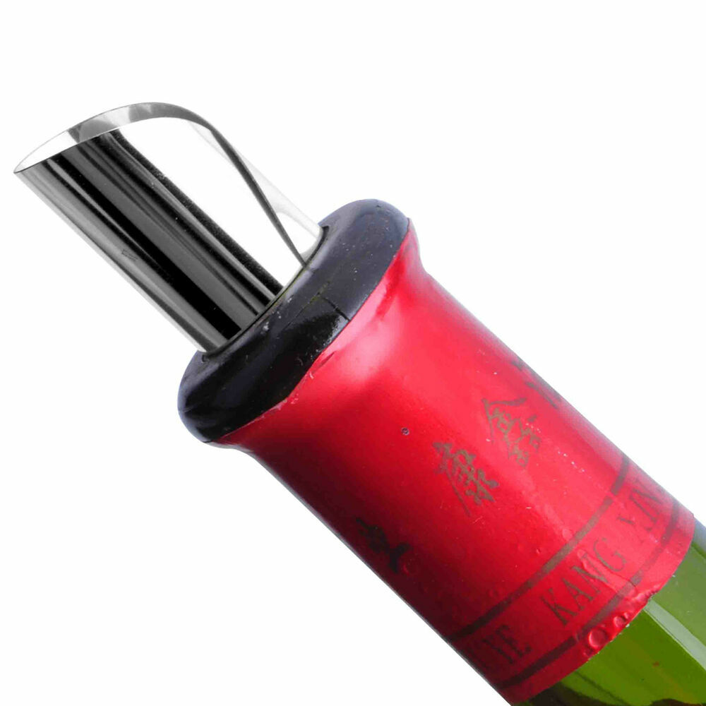 20X ANTI-DRIP SILVER WINE DROP STOP POURER DISCS POURING TOOLS SPOUT ...
