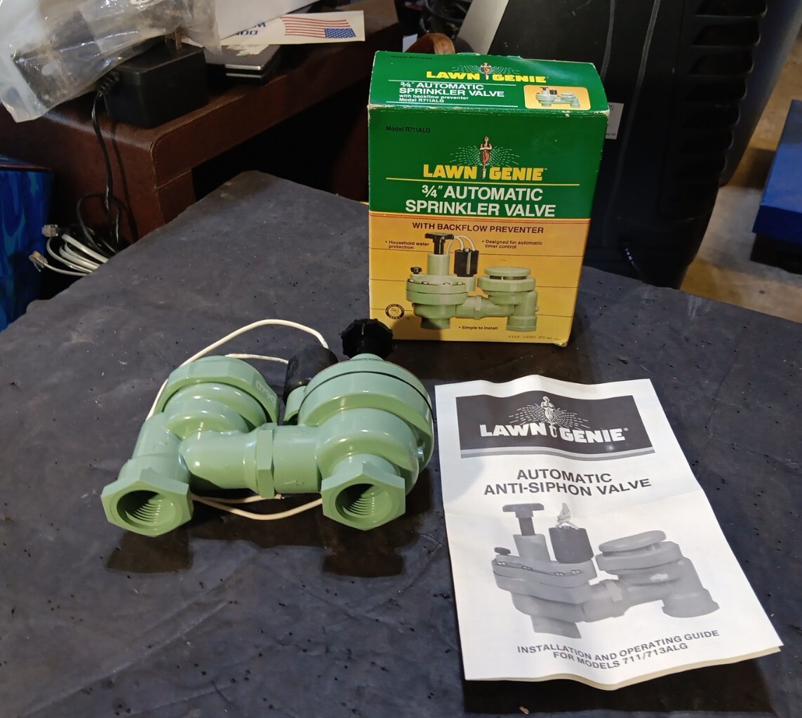 Lawn Genie Replacement Parts Automatic Anti Siphon Sprinkler Valve