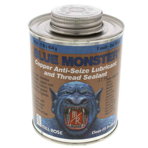 Blue Monster 76026 Copper Anti-Seize Lubricant & Thread Sealant 16 oz ...