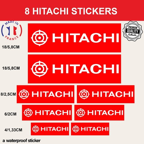 Stickers Hitachi vinyle Original | eBay