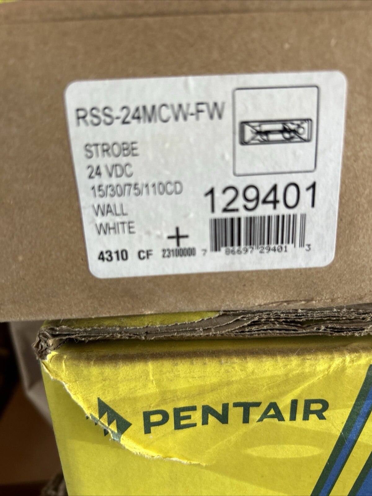 WHEELOCK RSS-24MCW-FW 24V WALL MOUNT WHITE FIRE STROBE - Lot Of 10 | eBay