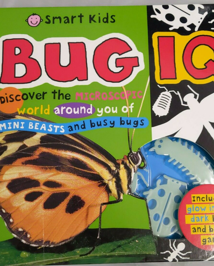 Smart kids Bug IQ discover Bugs around you Priddybooks Glow in Dark ...