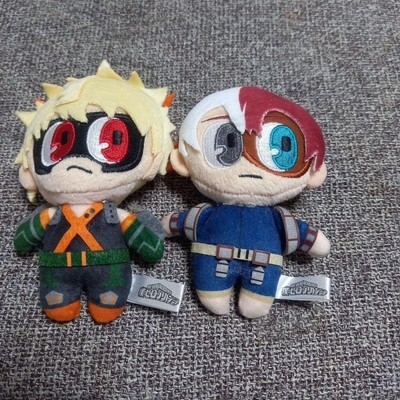 My Hero Academia Bakugo Todoroki GANRIKI Mascot Plush Set Anime Manga ...
