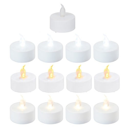 Pack of 13 LED Tealight Flame Effect for 3D Printer Projects Optional ...