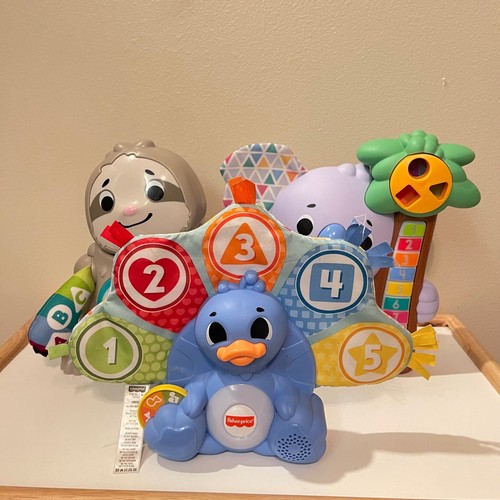 Fisher Price Linkimals peacock Koala Sloth Teaching Game Song Dancing ...