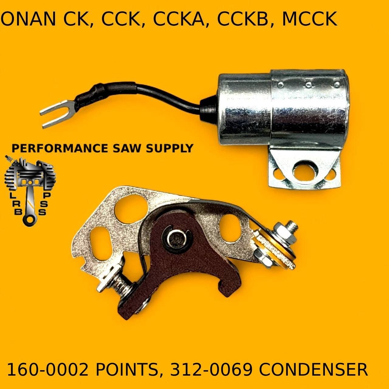 POINTS & CONDENSER FITS ONAN CK CCK CCKA CCKB CCKC MCCK 160-0002 & 312 ...