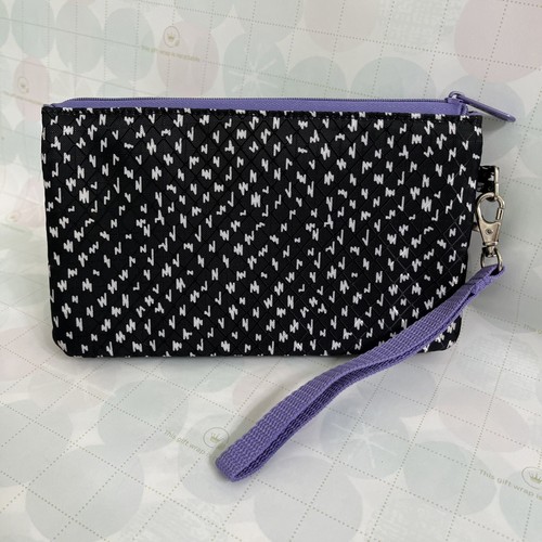 Thirty-One Wristlet Wallet Detachable Wrist Strap Wallet Small Black ...