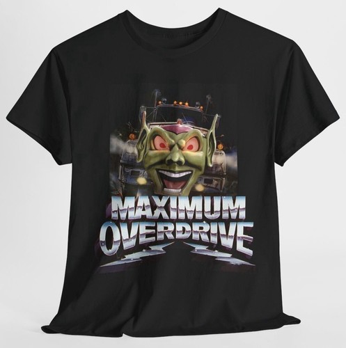 Maximum Overdrive T Shirt - 80’s Stephen King Horror Classic Retro Tee ...