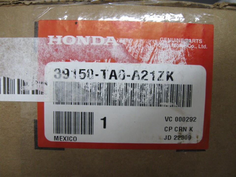 Honda 39150-TA0-A21ZK XM Antenna for 2009-2012 Accord EX-L Sedan New ...