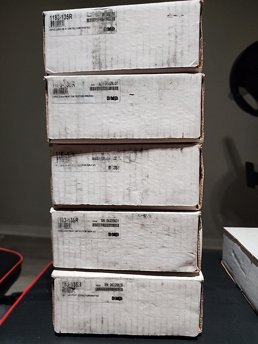 DMP 1183-135R (5) Wireless Heat Detector RR/FXD | eBay