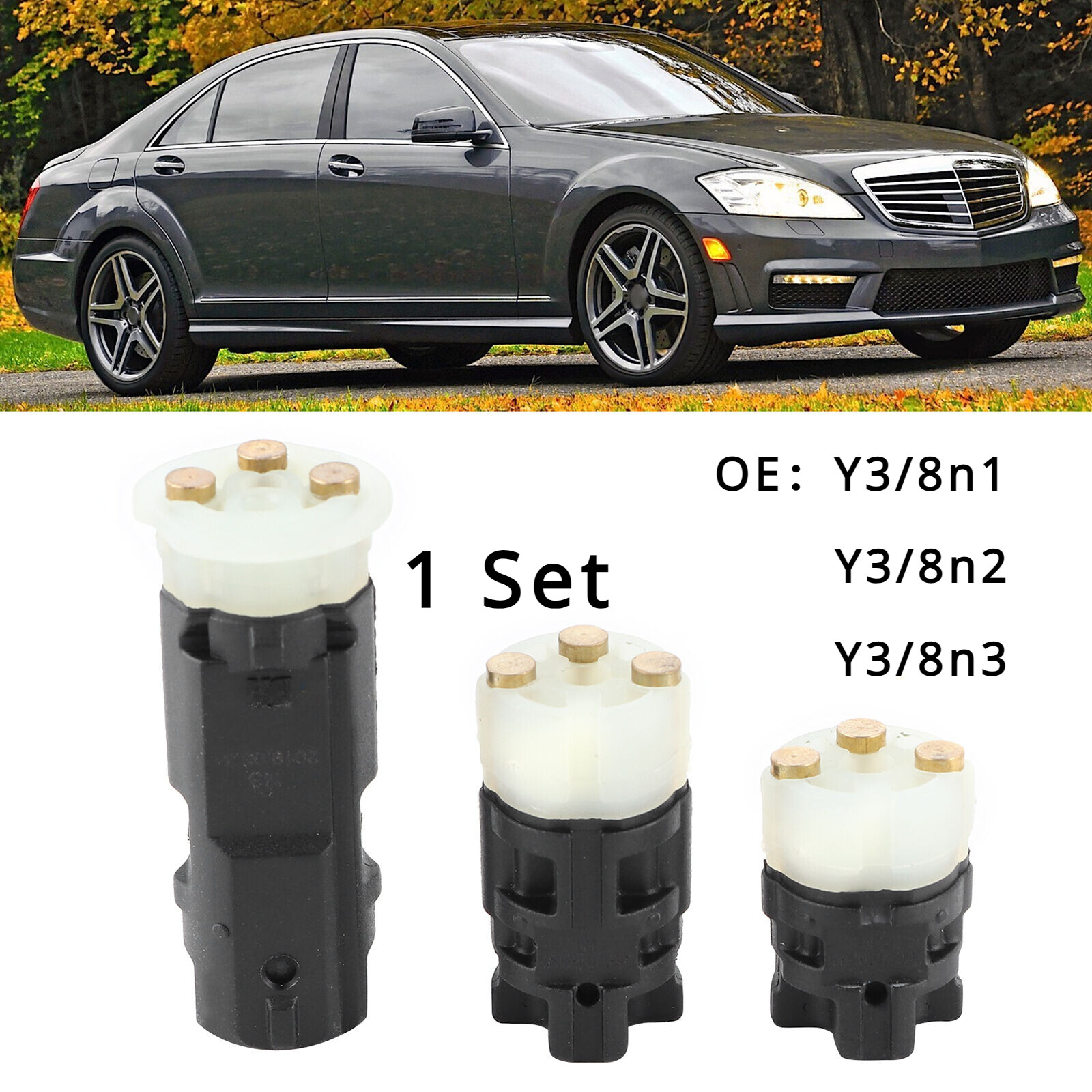 TCM TCU Control Module Sensor Kit Y3/8n3 &Y3/8n2 Y3/8n1 For Mercedes ...