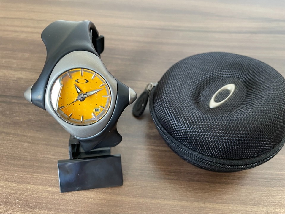Oakley Bullet Yellow Titanium Wristwatch | eBay