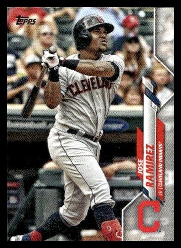 2020 Topps #374 Jose Ramirez Cleveland Indians Baseball card | eBay