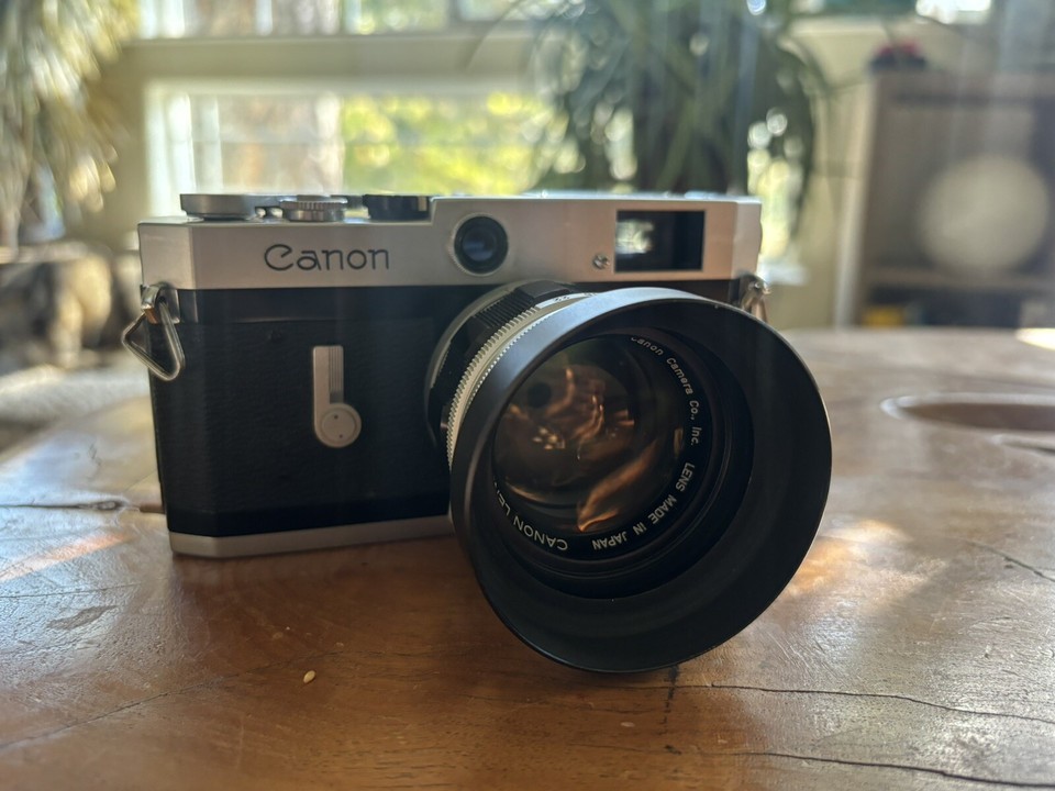 Canon P Rangefinder With F1.4 Lens + Soviet Lenses + Extras | eBay