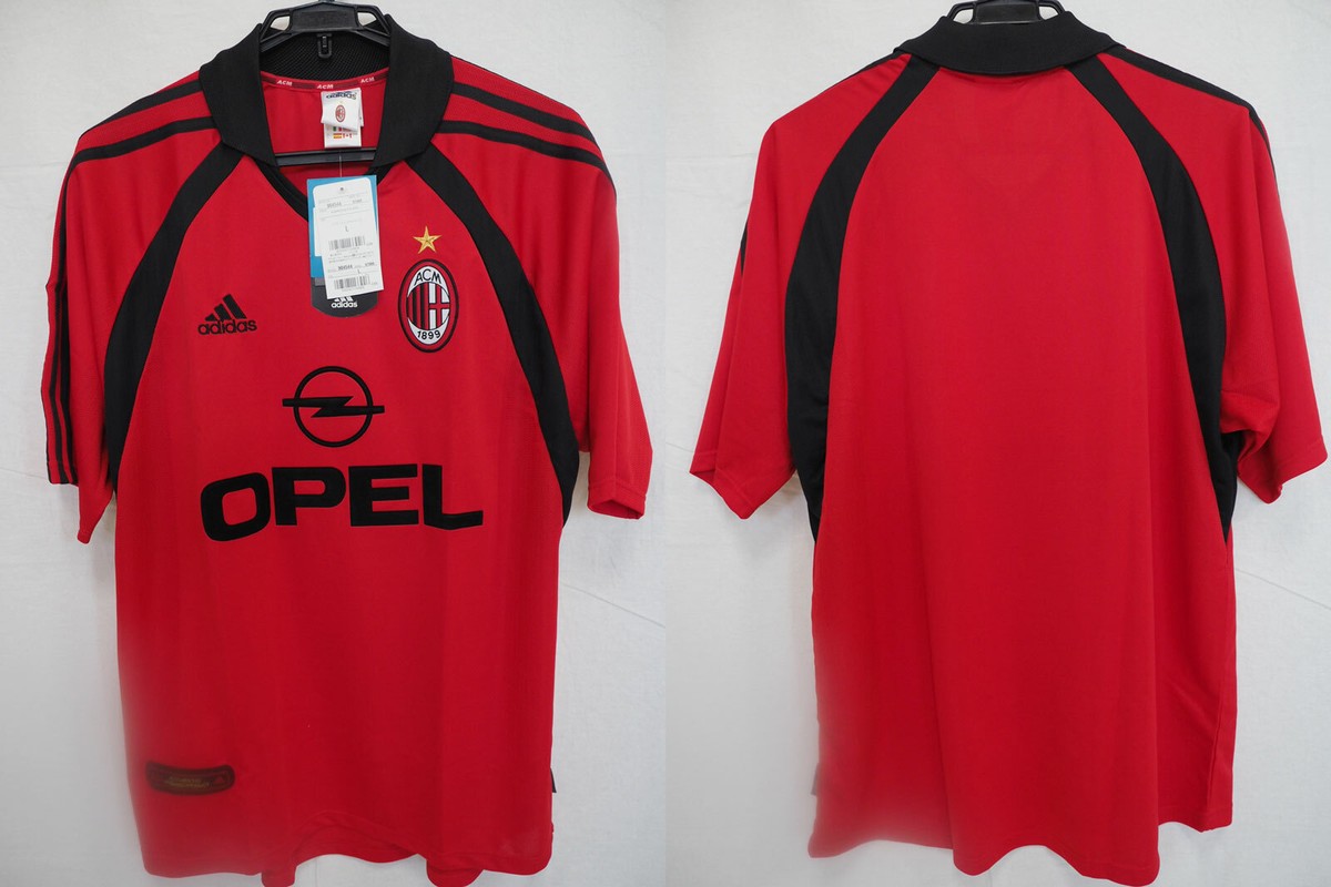Jersey Ac Milan Tahun 2001