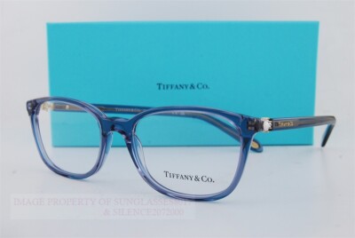 Brand New Tiffany & Co. Eyeglass Frames TF 2109HB 8405 Blue 51mm Women ...