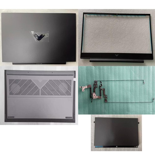 Back Cover Bezel Bottom Cover Hinges Touchpad for HP 16-D 16-E TPN-Q264 ...