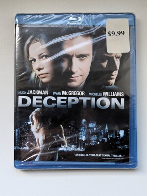 Deception (Blu-ray Disc, 2008, Widescreen Edition) Factory Sealed ...