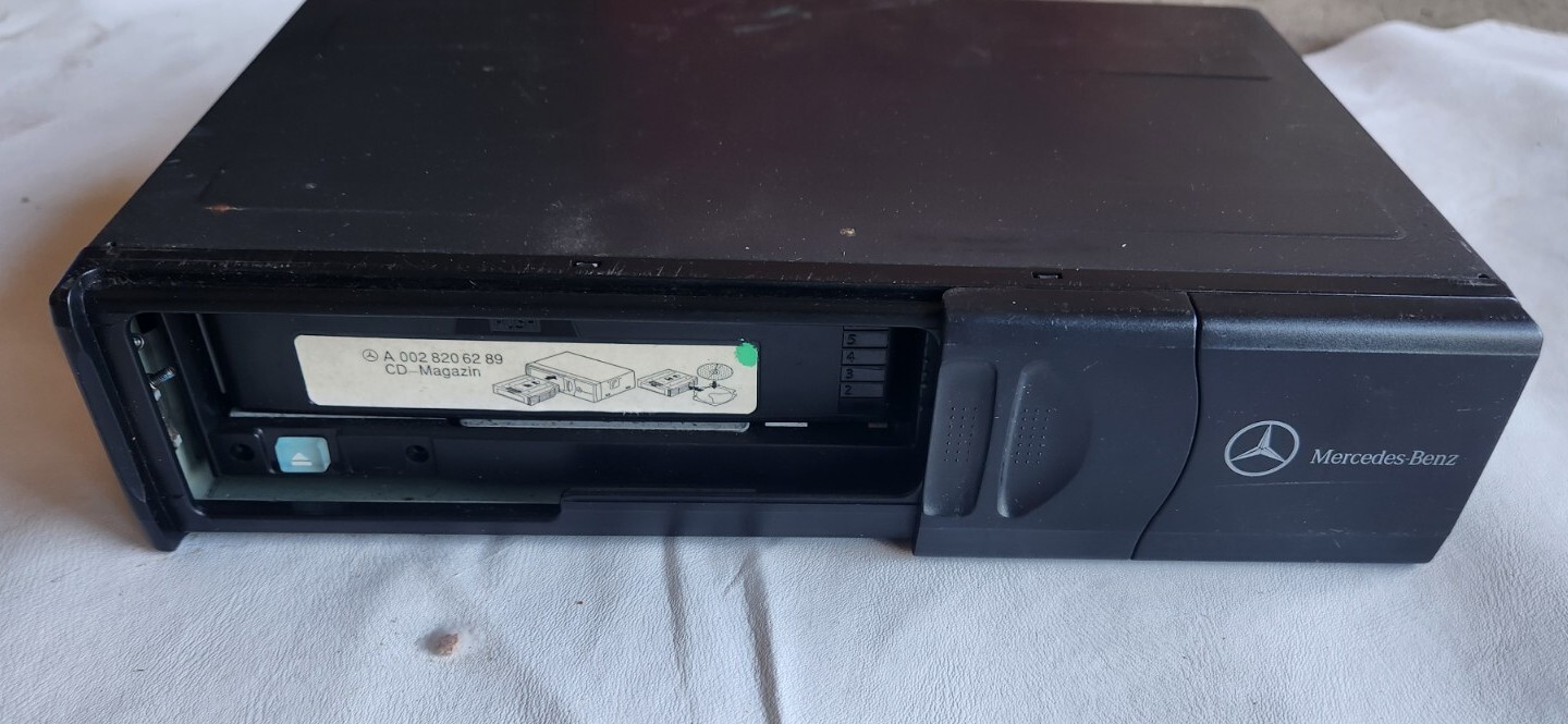 mercedes A2208274642 w209 w215 cl55 amg cd changer 6 disk player w ...