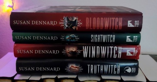 Susan Dennard WITCHLANDS 4 Books Truthwitch Windwitch Bloodwitch ...