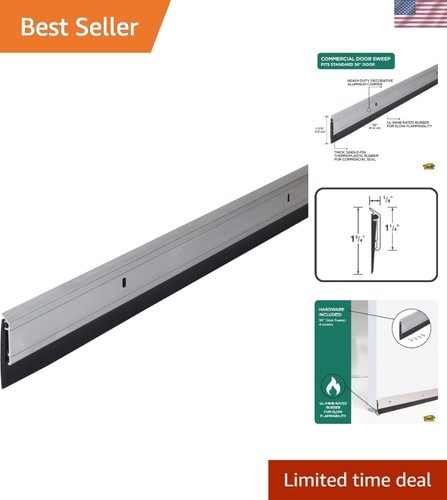 All-Season 36-Inch Door Sweep - Versatile Aluminum Design for Comfort ...