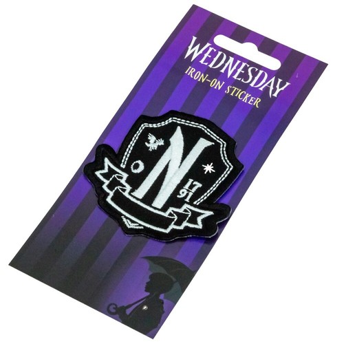 Wednesday - Patch thermocollant Nevermore Pyramid | eBay