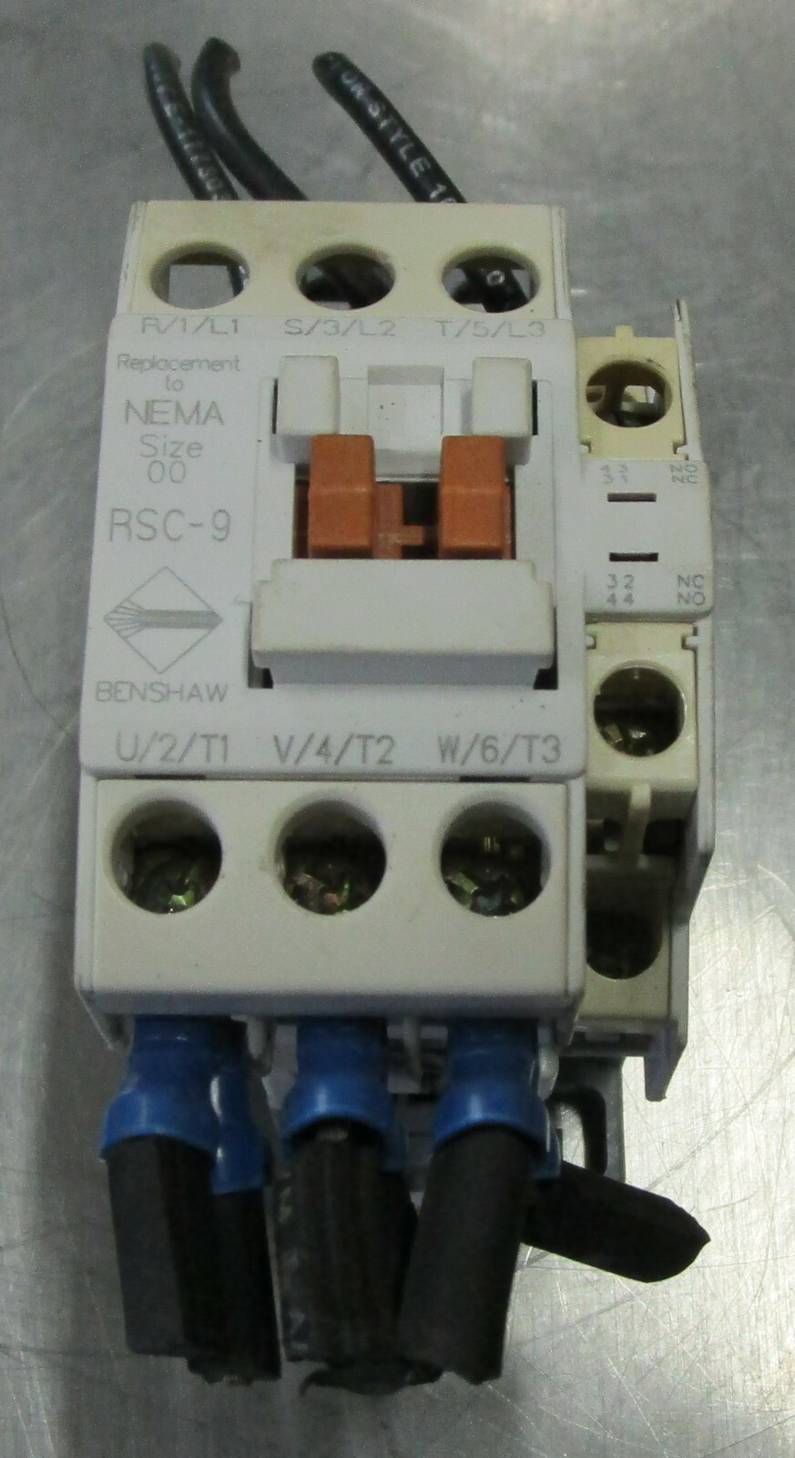 BENSHAW RSC-9 SIZE 00 MAGNETIC CONTACTOR 20 AMP 600V Used Cut Out | eBay