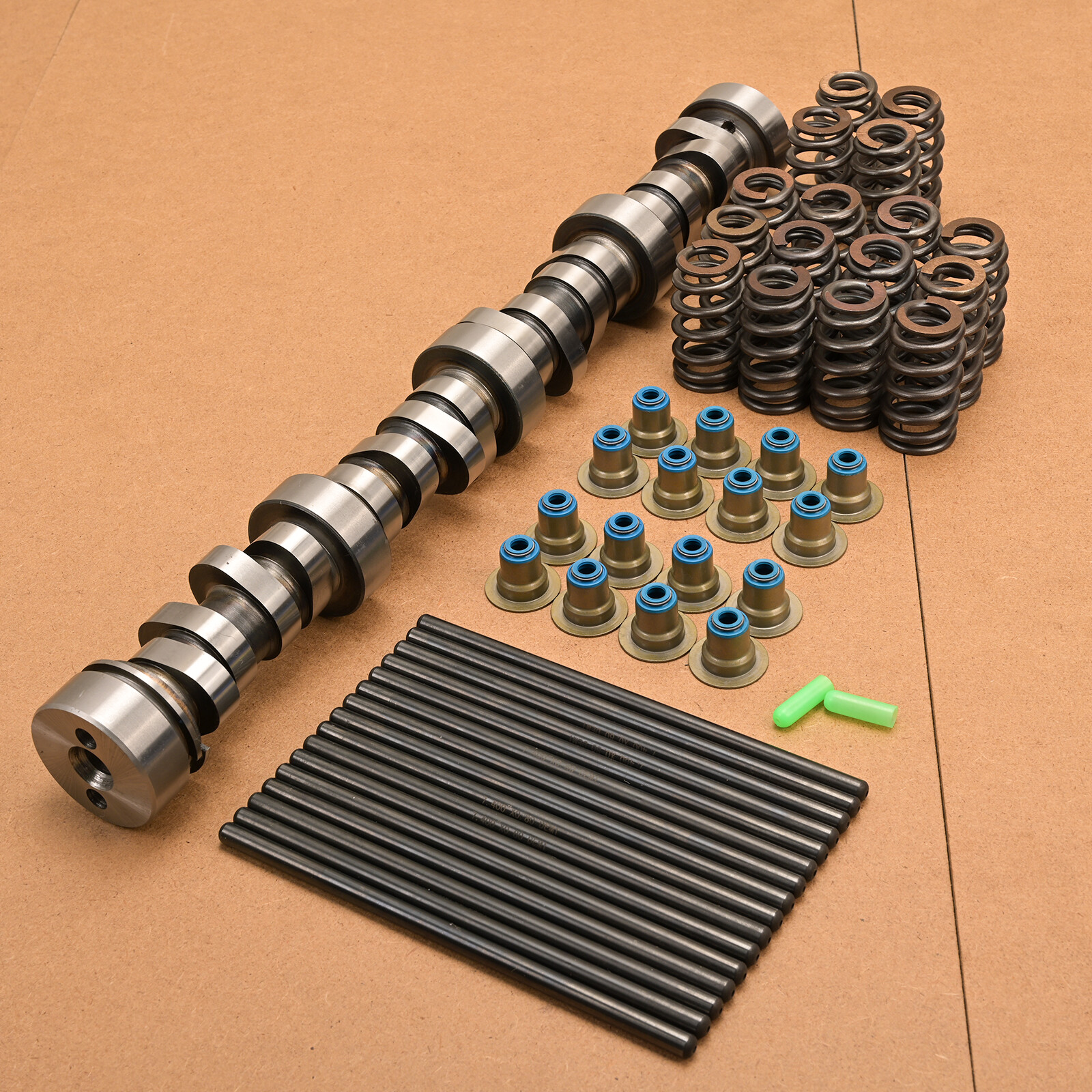 Engines Stage 4 LS Truck Cam Kit w/ Pushrods for LS1 LS2 LS3 4.8 5.3 6. ...