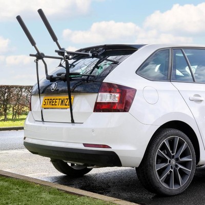 Streetwize 2 Bicycle Carrier Bike Cycle Rack Rear Mounted Saloon ...