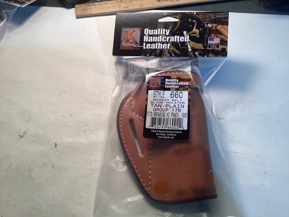 Triple K holster #660 Askins Avenger style Browning Hi Power & Clones ...