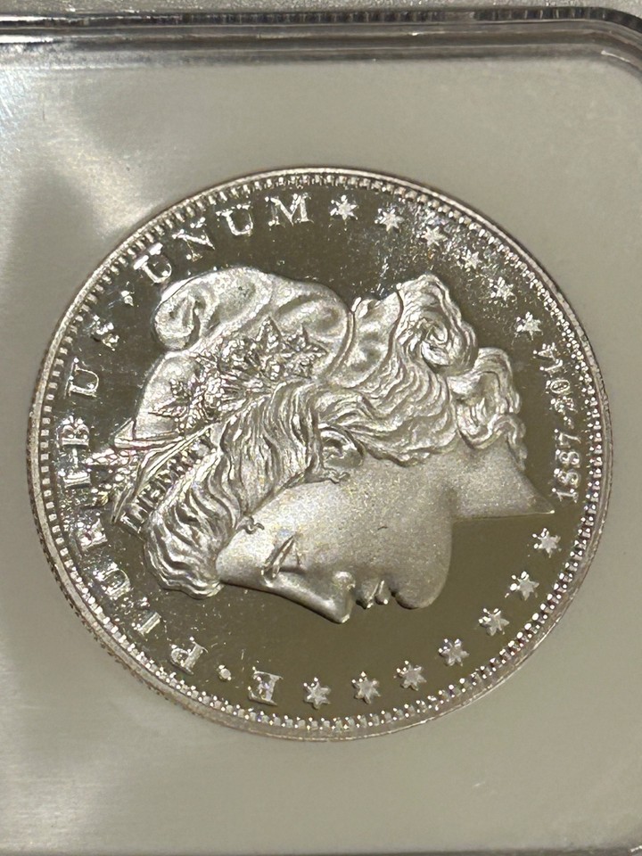 2014 Private Issue 1887 Carson City Morgan Silver Dollar Gem Deep Proof ...